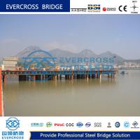 China CNAS Pedestrian Truss Bridge Bailey Type Platform With Large Load Capacity for sale