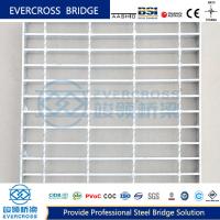 China High Security Galvanized Serrated Steel Grating 3-5mm Thickness with 30-100mm Spacing for Bridges and Walkways for sale