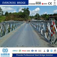 China Steel Structure Bailey Bridge for Construction 30ft 200ft Single Lane for sale