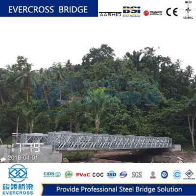 China China Military Prefabricated Compact Bailey Bridge Q355B Q235B Universal 30ft 200ft for sale