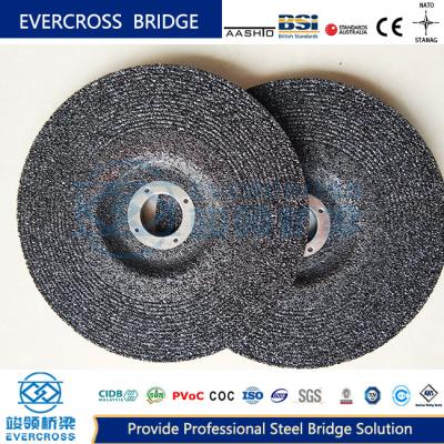 China 4.5 Inch Aluminum Oxide Fiber Grinder Wheel 180mm/100mm Diameter 70m/s Speed for Metal and Construction for sale