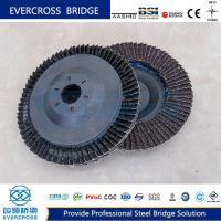 China 80 Grit Flap Disk for Angle Grinder - Thickened Mesh Metal Rust Grinding Polishing Wheel with Extended 3-4x Lifespan for sale