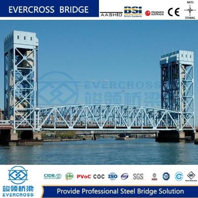 China Continuous Modular Prefabricated Steel Truss Bridge 10m to 300m Span for sale