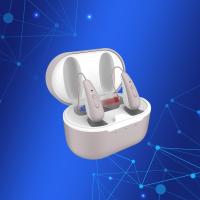 China BTE Mini Digital Hearing Aid with 8 Channels and 40dB Peak Gain for sale