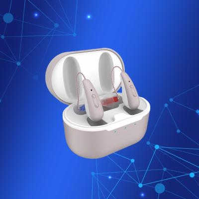 China BTE Mini Digital Hearing Aid with 8 Channels and 40dB Peak Gain for sale