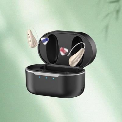 China CE Certified OTC Hearing Aids with 5 Levels Volume Adjustment Designed to Support Moderate To Severe Hearing Loss Durable for sale
