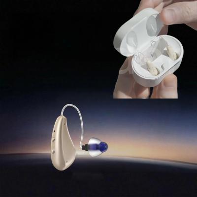 China Battery Life 14 Hours ITE Bluetooth Hearing Aids Compact Size 28.4mm 9.9mm 7.6mm Wireless Hearing Device Comfortable Fit for sale