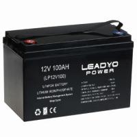 China 5000Times Long Life Cycle Rechargeable Lithium Battery 12v 100ah for sale