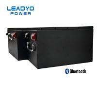 China AGV Car Smart 36V 100Ah Golf Cart Lifepo4 Battery 525x234x220mm Rechargeable for sale
