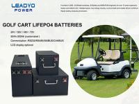 China High Current 48V 200A Golf Cart Lifepo4 Battery Rechargeable With BMS for sale