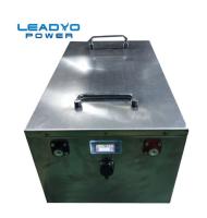China Deep Cycle Rechargeable 36V 50Ah Lifepo4 Golf Cart Battery With BMS And LCD for sale
