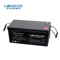 China 48V 90Ah 96Ah Golf Cart Smart Lifepo4 Battery Rechargeable Energy Power for sale