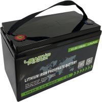China Rechargeable BMS Lithium Ion Battery 12v 100Ah LiFePO4 Deep Cycle Batteries With Bluetooth For Marine & RV for sale
