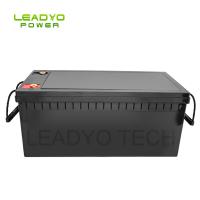 China Rechargeable IP66 Lithium ion Marine Battery 12V 200Ah  LiFePO4 Deep Cycle Batteries with Smart App for sale