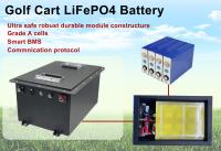 China Lithium Deep Cycle 36V 150Ah 250A LiFePO4 Battery Pack For Golf Cart Application for sale