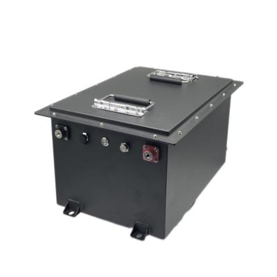 China Lithium Golf Cart Batteries 36V 100Ah 200A LiFePO4 Battery Pack for sale