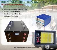 China Metal Case 36V 36AH Allied Lithium Batteries For Golf Carts / Marine for sale