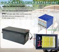 China 48V 100Ah LiFePO4 Battery Pack Deep Cycle Lithium Batteries For Marine Boat Outboards for sale