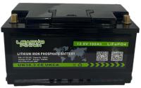 China 12V 100AH Deep Cycle Lifepo4 Battery With Blutooth / LCD Support Custom for sale