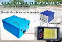 China UN38.3 Rechargeable Lithium Iron Batteries 36V 60Ah Lifepo4 Golf Cart Battery for sale