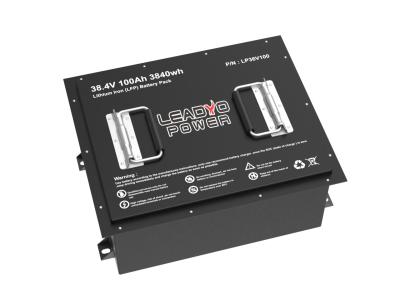 China LiFePO4 Rechargeable 36V 100Ah Golf Cart Battery with Long Lifespan OEM Service for sale