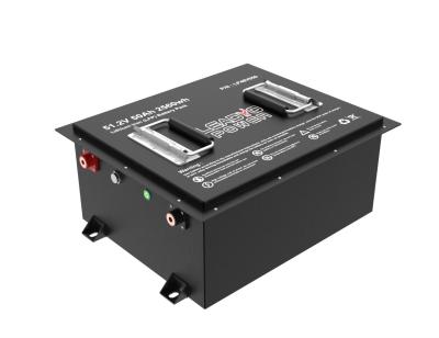 China 51.2V 50Ah Golf Carts LiFePO4 Battery 100A BMS 2560Wh Energy With Bluetooth / LCD for sale