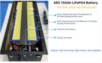 China Smart CANBUS RS485 Lithium Forklift 48V 51.2V 200Ah LiFePO4 LFP Battery for sale