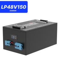 China 48V 150Ah 51.2V LiFePO4 Golf Cart Battery, 250A BMS, 4000+ Cycles Lithium Battery, Max 12.8kW Power for sale