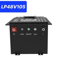 China 48V 105Ah 51.2V LiFePO4 Golf Cart Battery, 250A BMS, 4000+ Cycles Lithium Battery, Max 12.8kW Power for sale