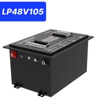 China 48V 105Ah 51.2V LiFePO4 Golf Cart Battery, 250A BMS, 4000+ Cycles Lithium Battery, Max 12.8kW Power for sale
