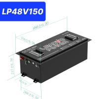 China 48V 150Ah 51.2V LiFePO4 Lithium Golf Cart Battery Conversion Kit  250Amp continuou output ,520A/20S for sale