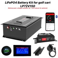 China 72V 150Ah 76.8V LiFePO4 Golf Cart Battery Conversion Kit 5yrs Warranty for sale