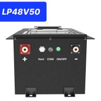 China 48V 50Ah 51.2V2 150Amp LiFePO4 Golf Cart Battery W/h LCD Display And Bluetooth for sale