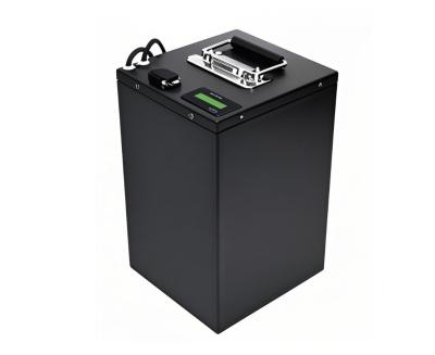 China Custom Lithium 70V 20Ah Auto Rickshaw Electric Motorbike LiFeO4 Battery with LED display for sale