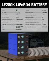 China LiFePO4 CATL LiFePO4 Lithium 3.2V 280Ah Prismatic Batteries Cells for sale