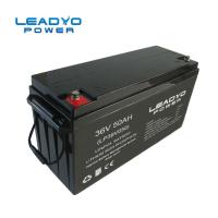 China Customized 36 Volt Forklift Battery 50Ah LFP Lithium Ion Battery 480X170X240mm for sale