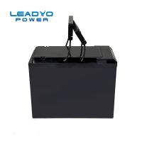 China LiFePO4 12V Slimline Lithium Battery 50Ah Rechargeable with Bluetooth for sale