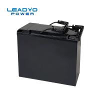 China LiFePO4 12V Slimline Lithium Battery 50Ah Rechargeable with Bluetooth for sale