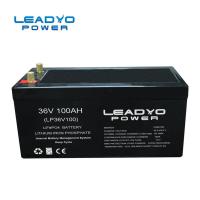 China 36V 100Ah LiFePO4 Rechargeable Battery Deep Cycle For Forklift for sale