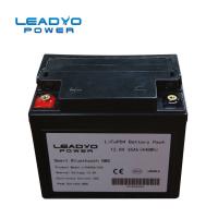 China Plastic Case 30Ah 12V Lithium Ion Battery Pack For Solar Street Light for sale