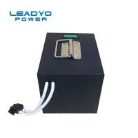 China 48V 50Ah LiFePO4 Golf Cart Battery Durable Steel Case With Handle for sale
