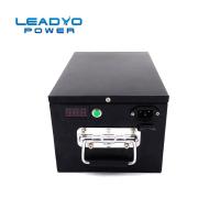 China 48V 50Ah LiFePO4 Golf Cart Battery Durable Steel Case With Handle for sale