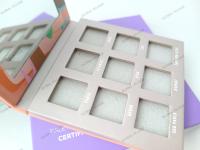China Multicolor 9 Pans Makeup Eyeshadow Palette Magnetic CMYK Printing With Mirror for sale