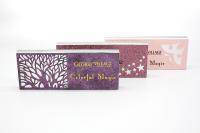 China Empty Paper Highlighter And Contour Palette Customized For Makeup for sale