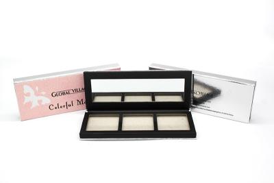 China Empty Paper Highlighter And Contour Palette Customized For Makeup for sale