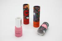 China 12.7mm Paper Tube Lipstick Makeup Empty Lipstick Containers Customized for sale