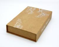 China Empty Laminated Cosmetic Paper Box Packaging CMYK PMS Printing Collection Gift Box for sale