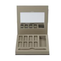 China Custmoized Empty Customizable Eyeshadow Palette 8 Colors Eye Palette With Brush for sale