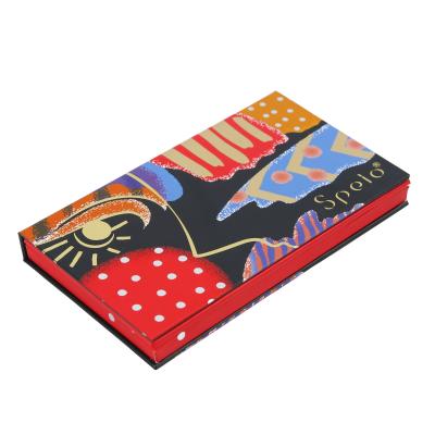 China 6 Colors Empty Eyeshadow Palette CMYK Pantone Makeup Palette With Brush for sale