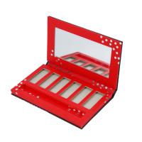 China 6 Colors Empty Eyeshadow Palette CMYK Pantone Makeup Palette With Brush for sale